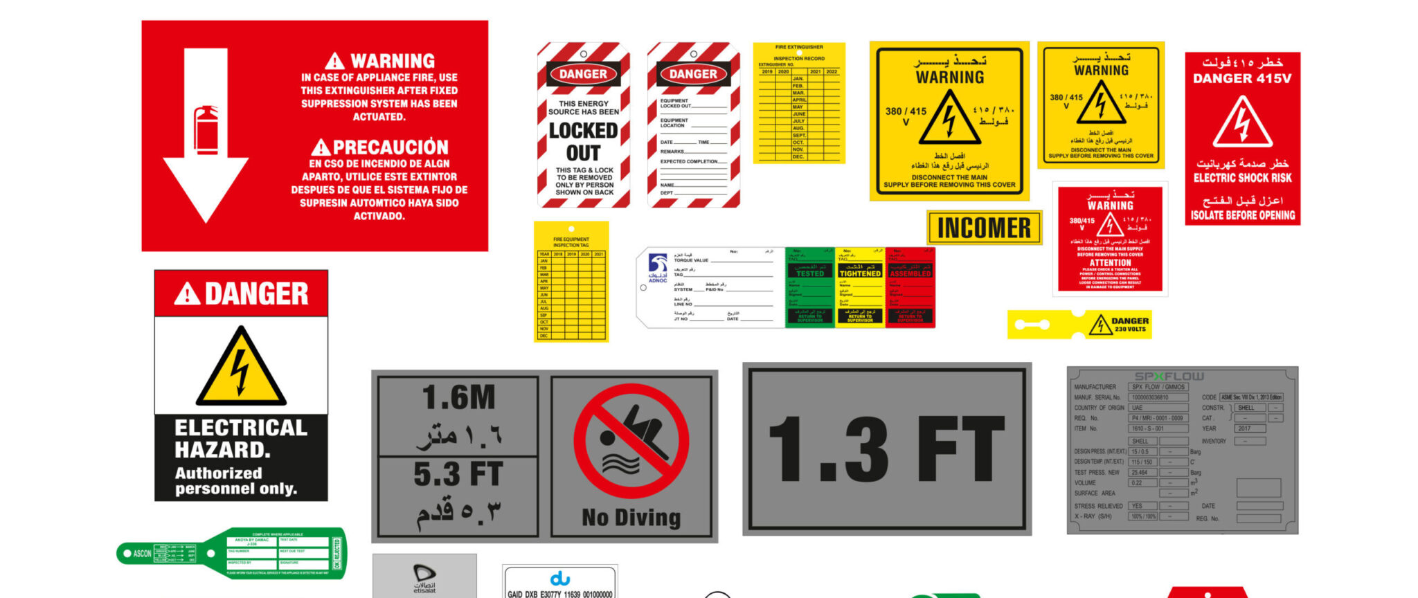 Safety Signs – scribersigns.ae